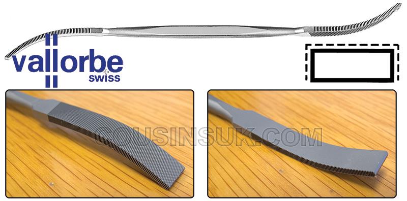 Riffler 180mm Files, Vallorbe Swiss