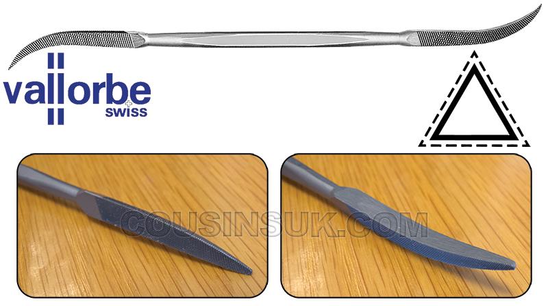 Riffler 180mm Files, Vallorbe Swiss