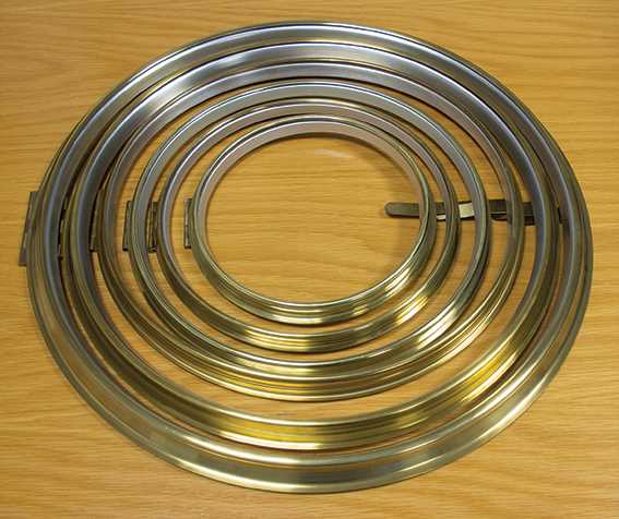 Brass (Spun) Bezels with Ring