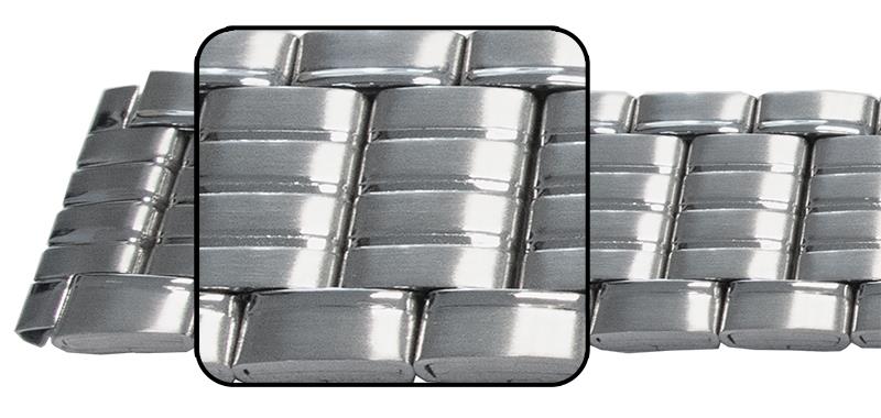 Satin with Mirror Edges & Lines