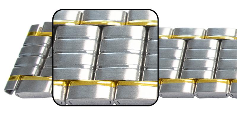 Satin with Mirror Edges & Lines