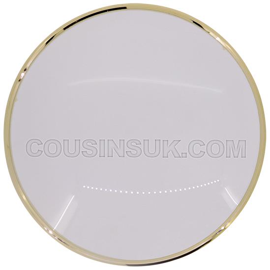 Brass Bezels with Glass