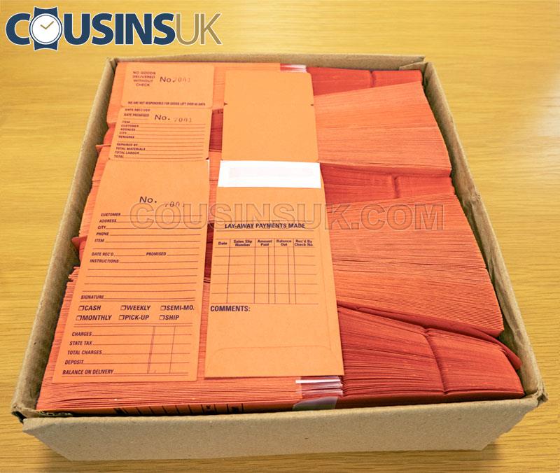 Repair Job Envelopes - Paper