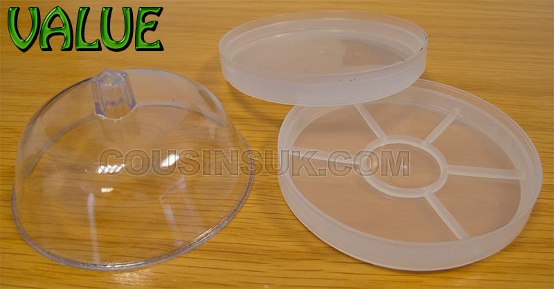 Dust Cover on Divider Tray