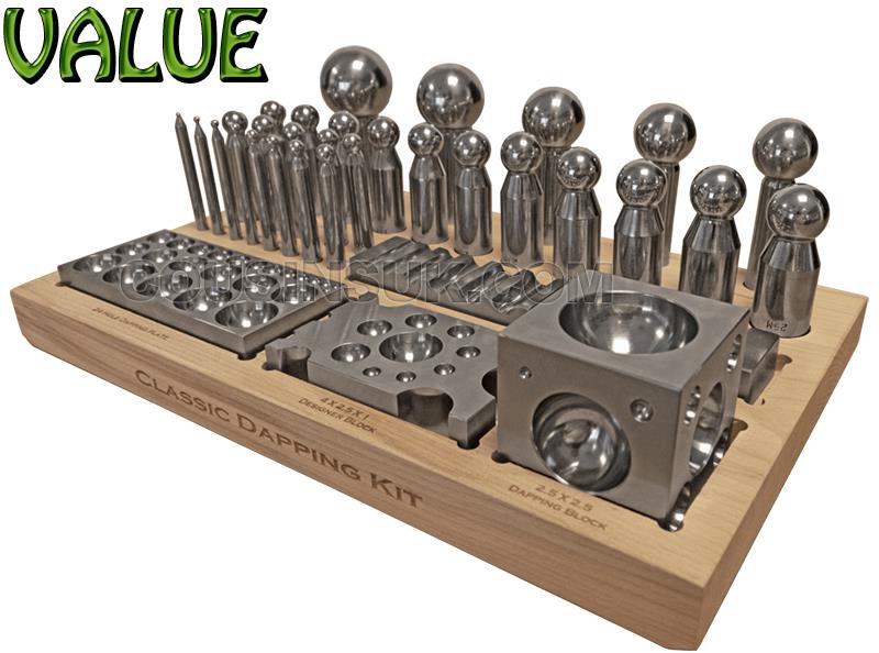 Dapping & Swage Set, 34 Piece