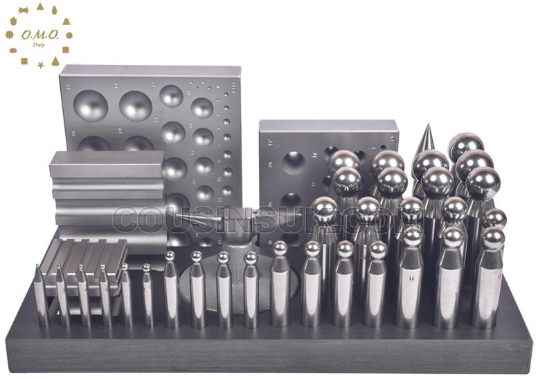 Dapping & Swage Set, 37 Piece O.M.O Italy