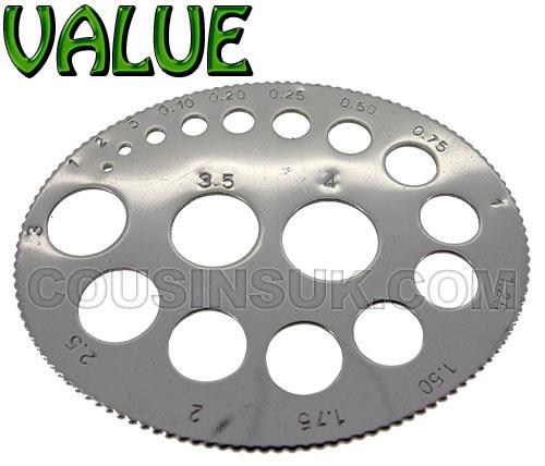 Carat Gauge (Oval Shape)