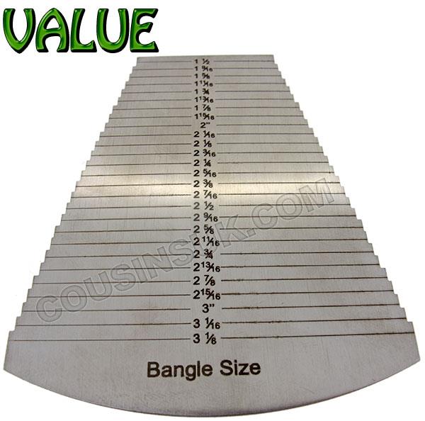 Bangle Diameter Gauge, Steel