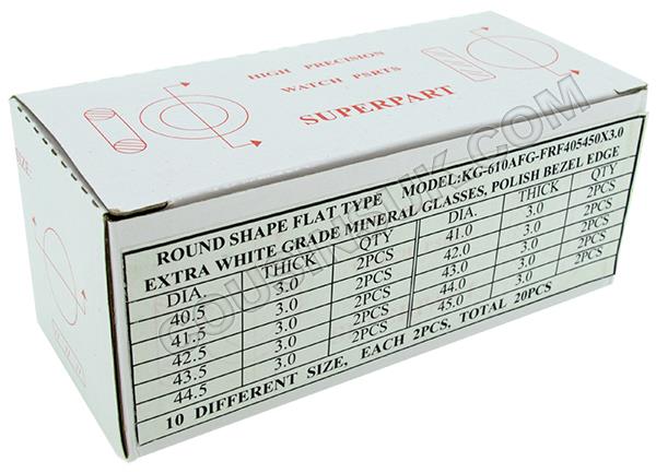 Box Sets - Flat Mineral Glasses