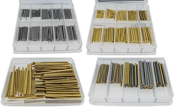 Gauged Sets of Clock Pins