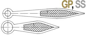 Baton Swelled (Pairs), Luminous