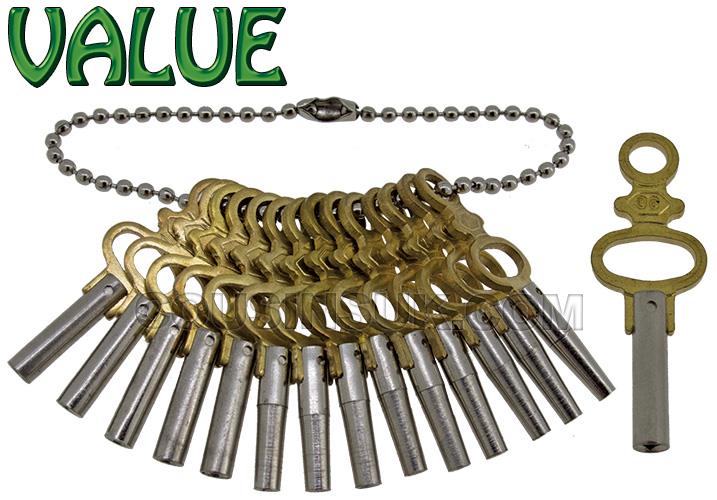 Pocket Watch Keys, Indian