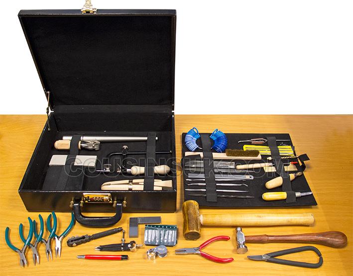 Jewellers Tool Kit in Leather Case