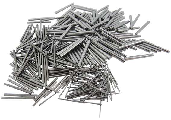 Steel Clock Pins, by Size