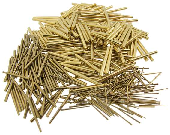 Brass Clock Pins, by Size