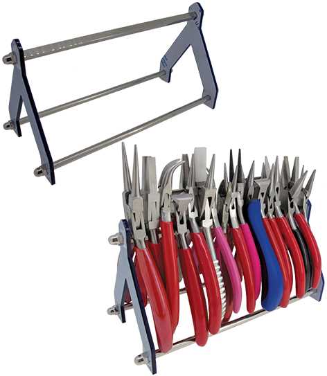 Tool Rack, Plastic & Steel (Pliers & Cutters)