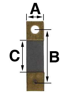 by Size: B = 14.5mm to 15.5mm