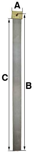 by Size: B = 19.5mm to 120mm