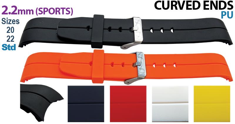 Polyurethane, Smooth with Centre Groove