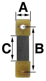 by Size: B = 14.5mm to 15.5mm