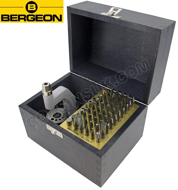 Set (Bergeon) - 50 Punches, 10 Stakes, Bergeon 15285B