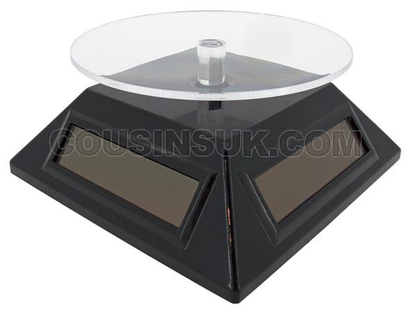 Solar Power Display Turntables